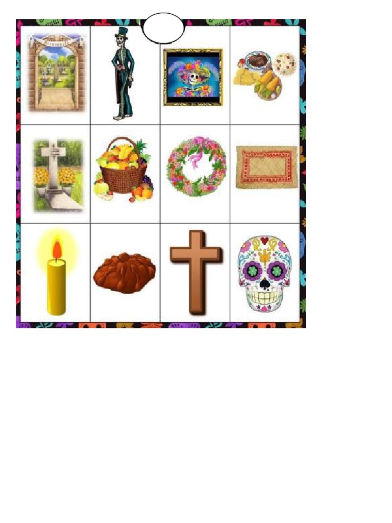 Loteria Dia de Muertos | PDF