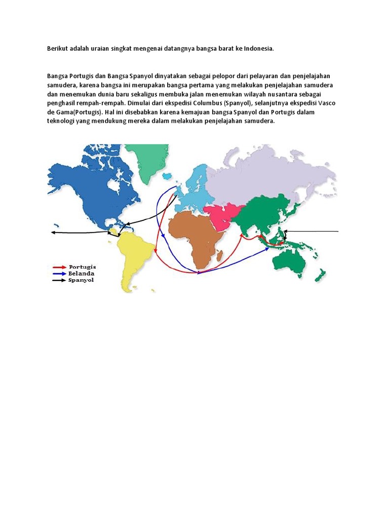 Rute Penjelajahan Samudera Portugis | PDF | Perjalanan