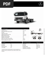 Actros 2651 LS 6x4 | PDF | Eixo | Freio