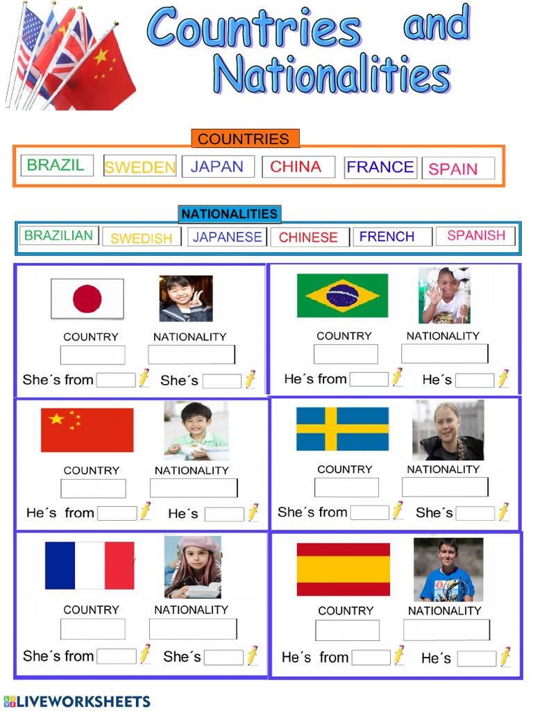 countries and nationalities | PDF