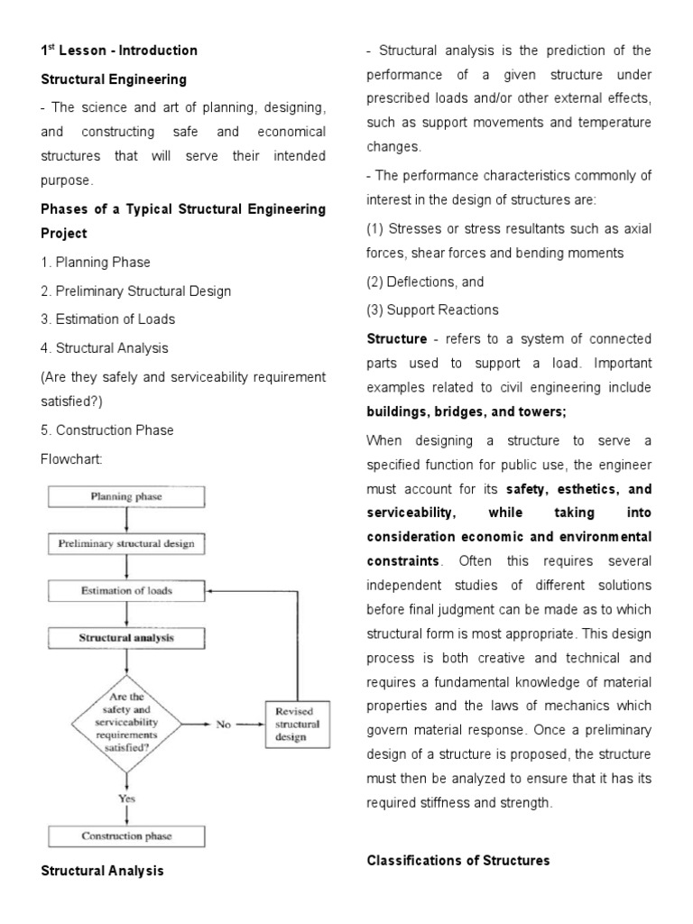 Theory of Structures - Reviewer | PDF | Truss | Beam (Structure)