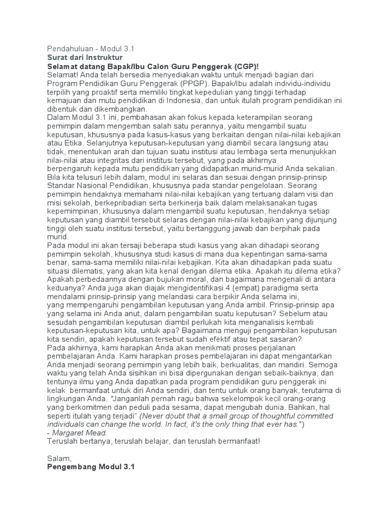 Modul 3.1 Print | PDF