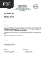 Letter Request - Police Assistance, Solicitation Letter-Fun Run | PDF