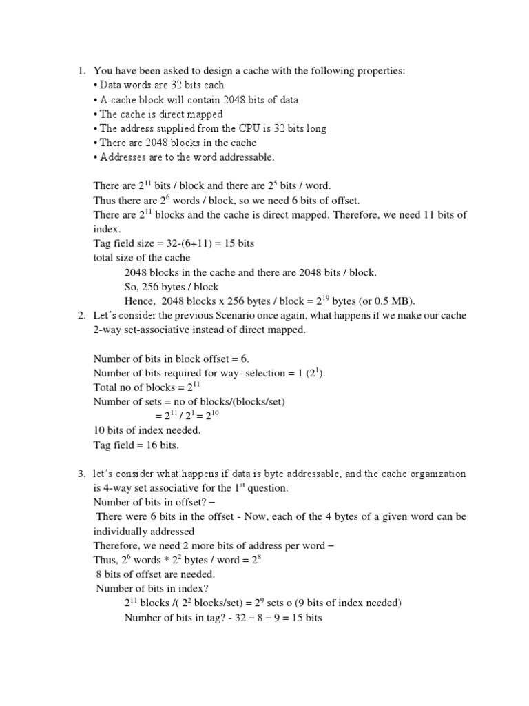 Maths | PDF | Cpu Cache | Computing