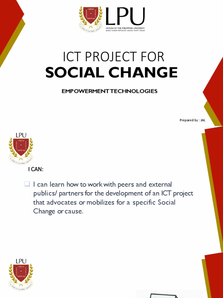 Developing ICT Project For Social Change | PDF