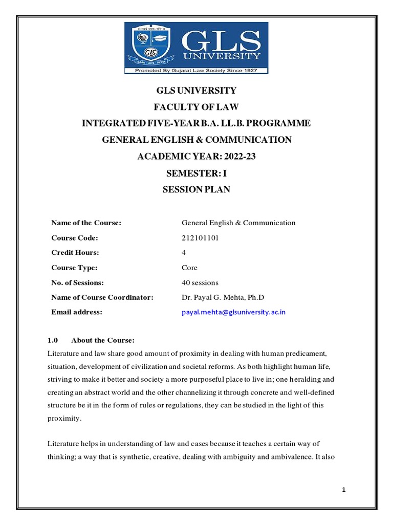 Session Plan For Semester 1 | PDF | Psychology | Sociology