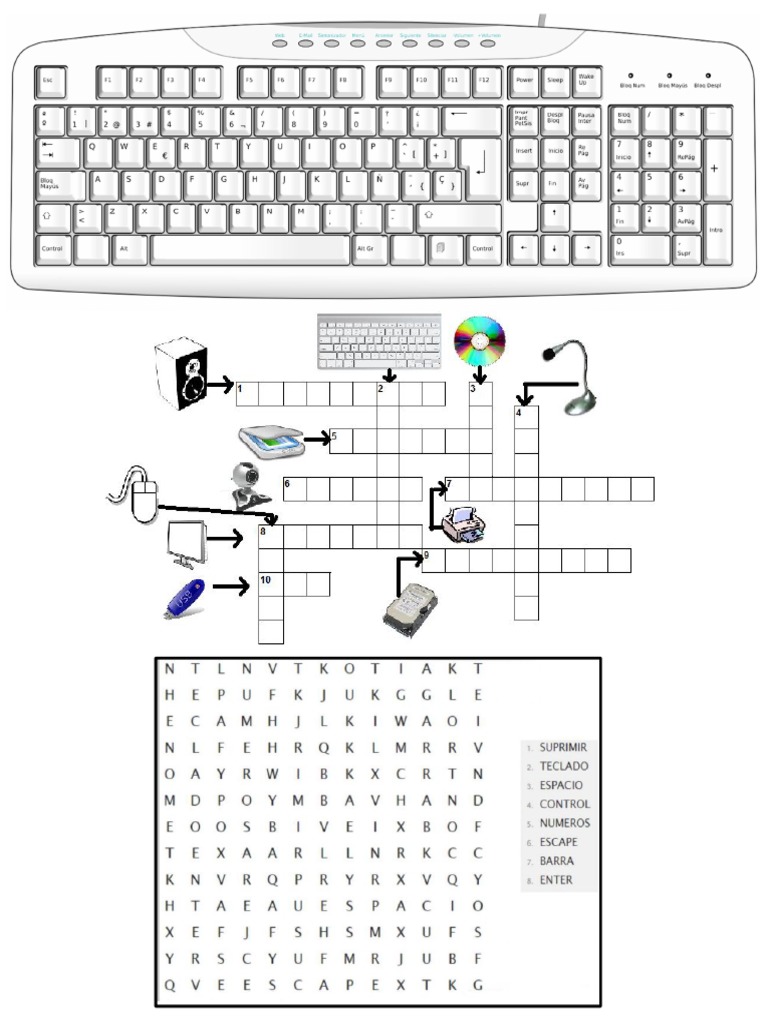 actividades teclado | PDF