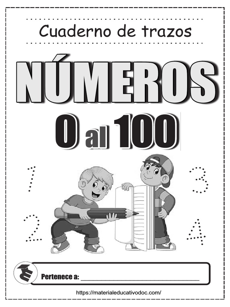 Cuaderno de Trazos Numéricos | PDF