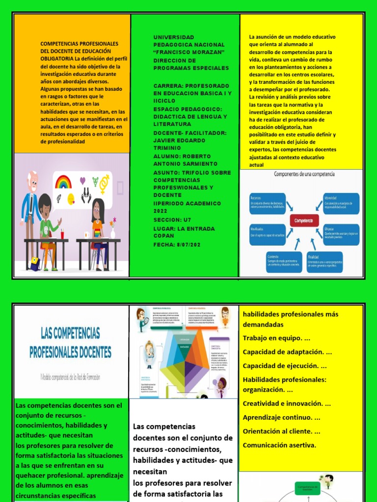Trifolio Roberto Sarmiento | Descargar gratis PDF | Método de enseñanza ...