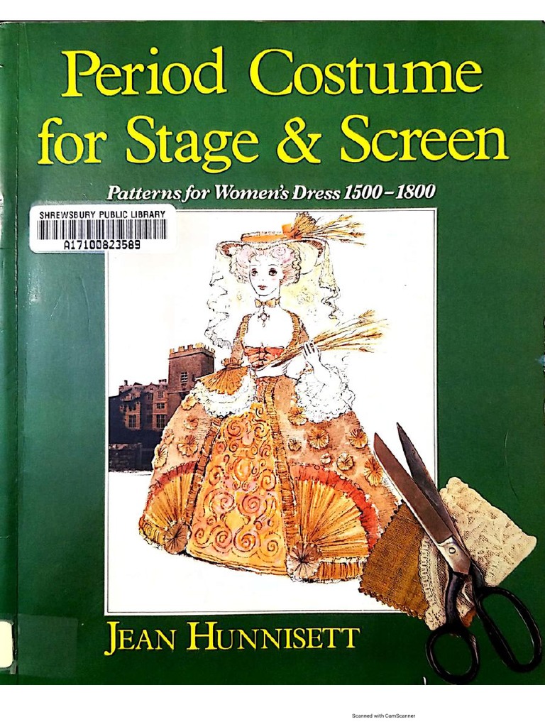 Period Costume For Stage Amp Screen Patterns For Womenx27s Dress 1500 ...