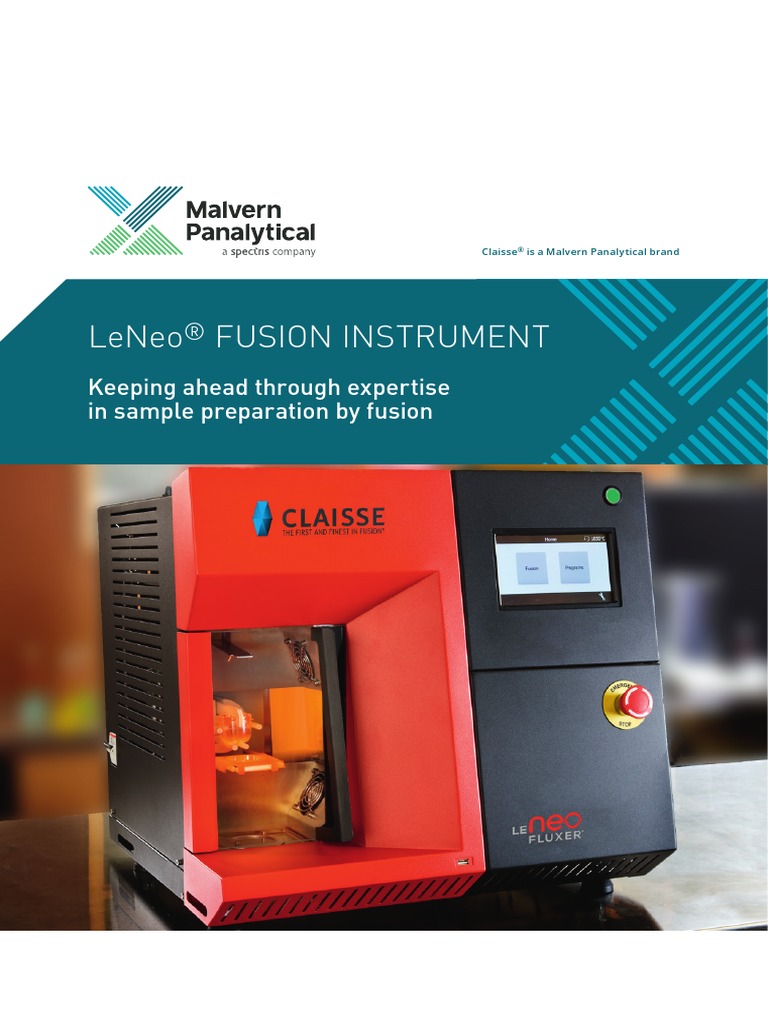 Leneo Fusion Instrument: Keeping Ahead Through Expertise in Sample ...