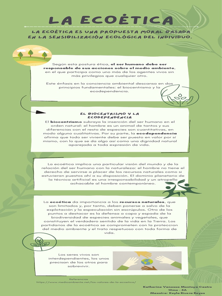 La Ecoética | PDF | Entorno natural | Instituciones sociales