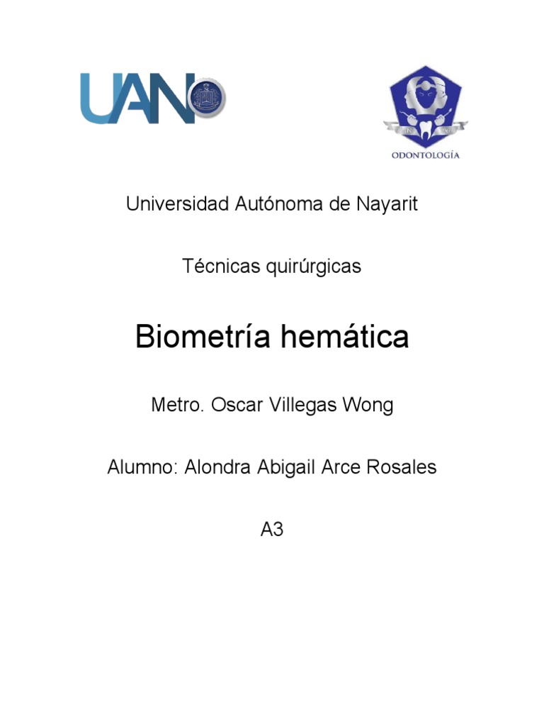 Análisis de la biometría hemática: procedimiento, componentes evaluados ...