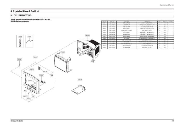 Exploded View & Part List | PDF | Technology & Engineering