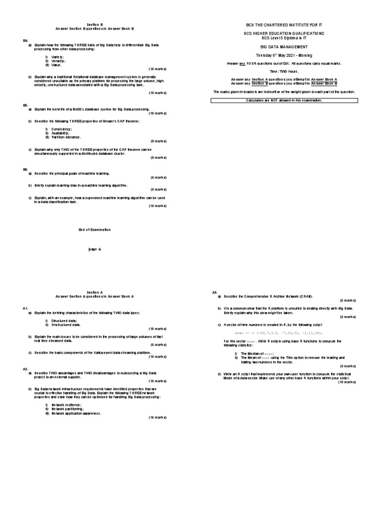 Bcs Higher Education Qualifications BCS Level 5 Diploma in IT | PDF ...