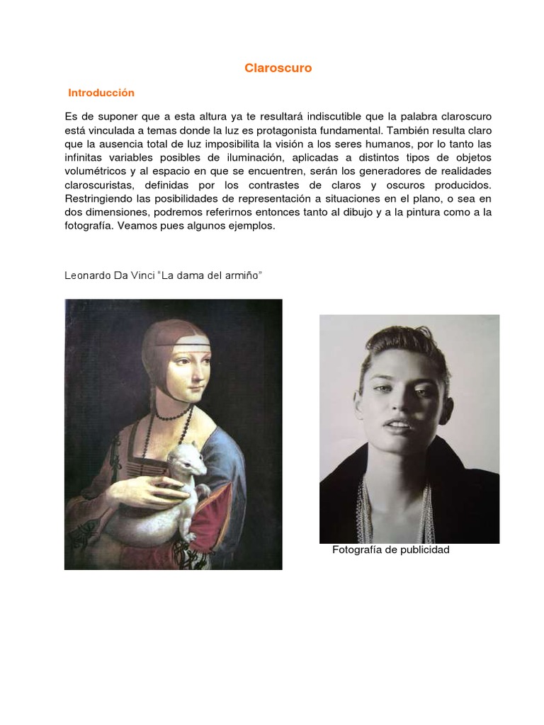 CLAROSCURO | PDF | Pinturas | Color