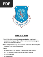 Atm Flowchart | PDF