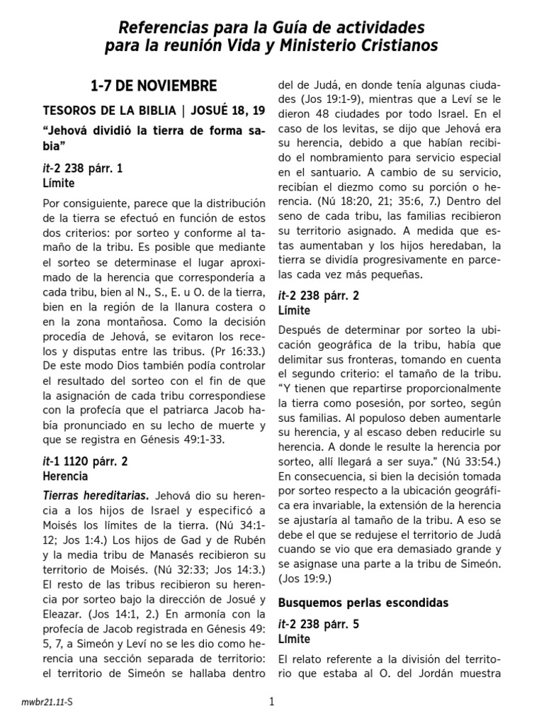 MWBR S 202111 | PDF | Sansón | Joshua