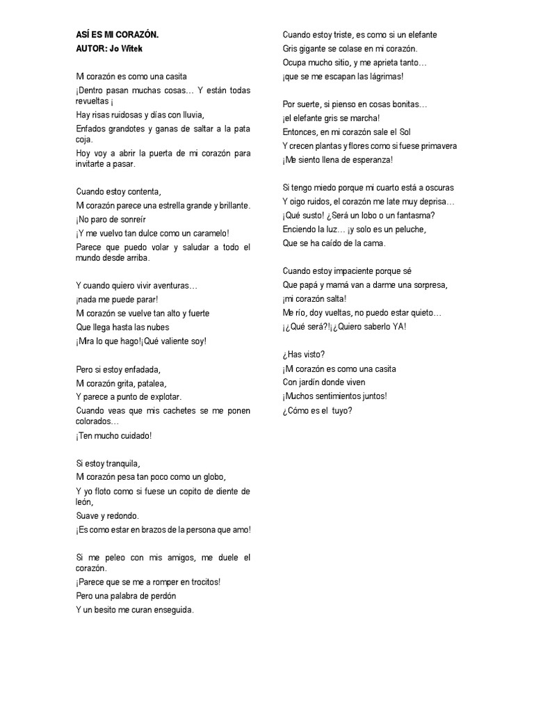 Así Es Mi Corazón | PDF