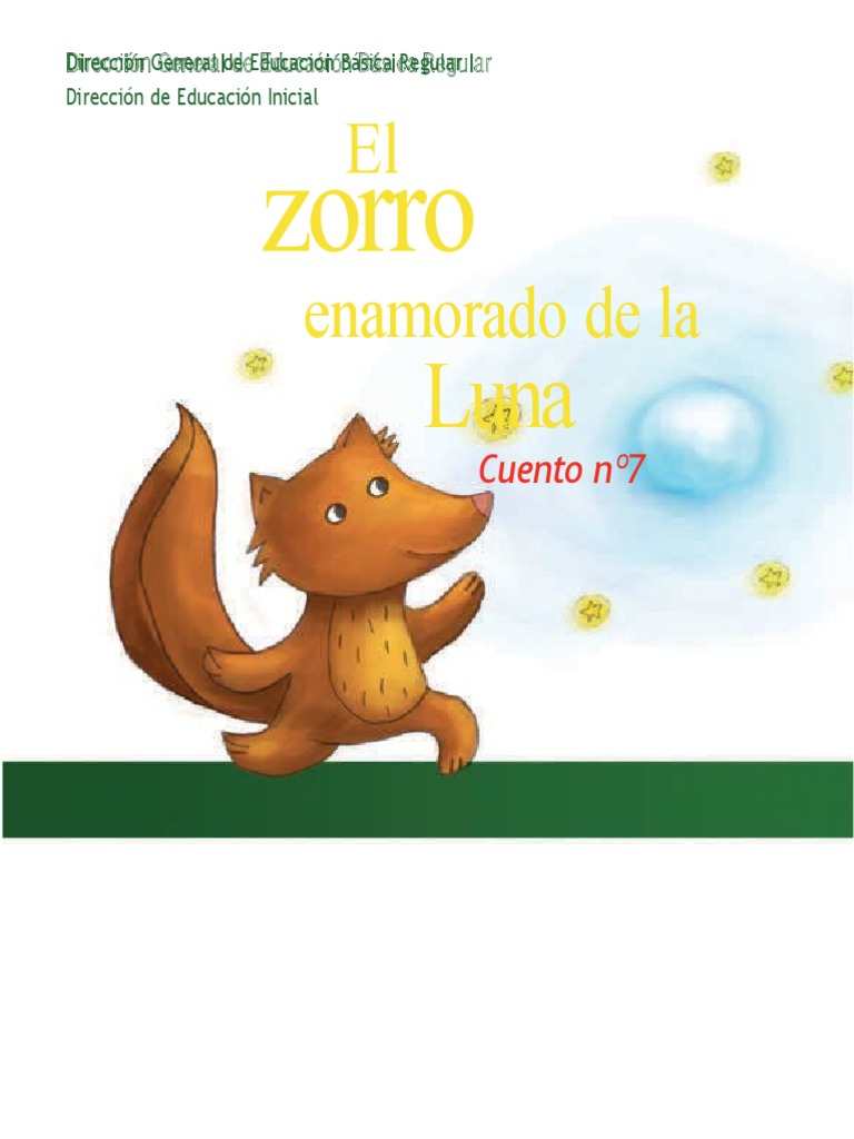 s11 Inicial 3 Dia 3 Cuento El Zorro | PDF | Luna