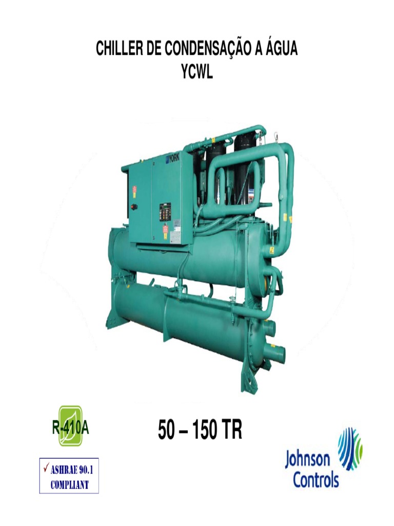 Chiller de Condensação A Água Ycwl TR | PDF | Engenharia Mecânica ...