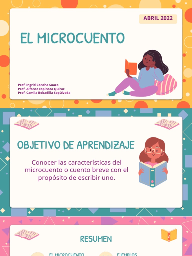 Microcuentos 1 | PDF | Cuentos