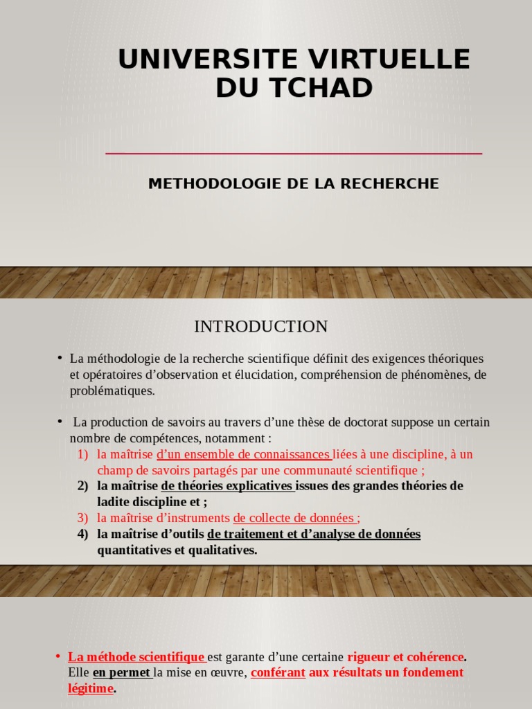 Méthodologie de La Recherche | PDF | Épistémologie | Méthode scientifique