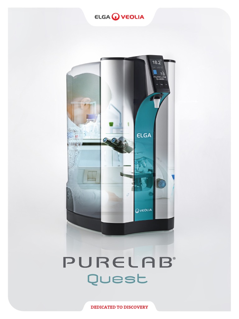 PURELAB Quest Brochure 12 Pages. | PDF | Total Organic Carbon | Water