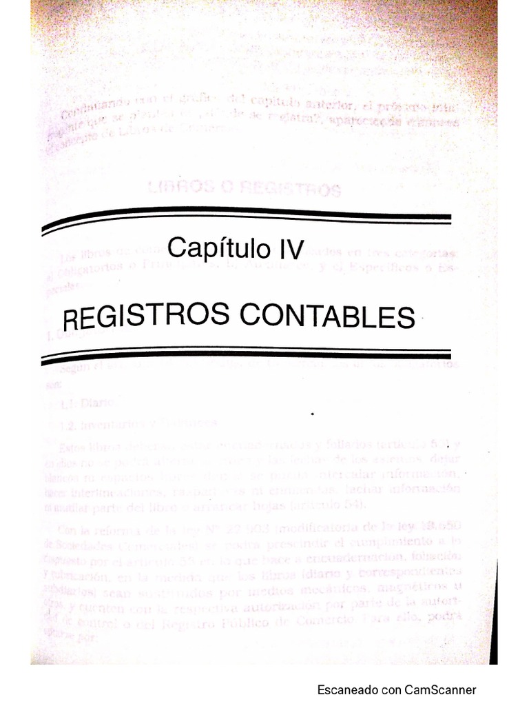 PRACTICA Sasso Capitulo 4 Registraciones Contables | PDF