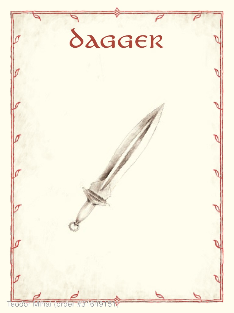 Dwarven Mattock: A Versatile Weapon | PDF | Spear | Shield