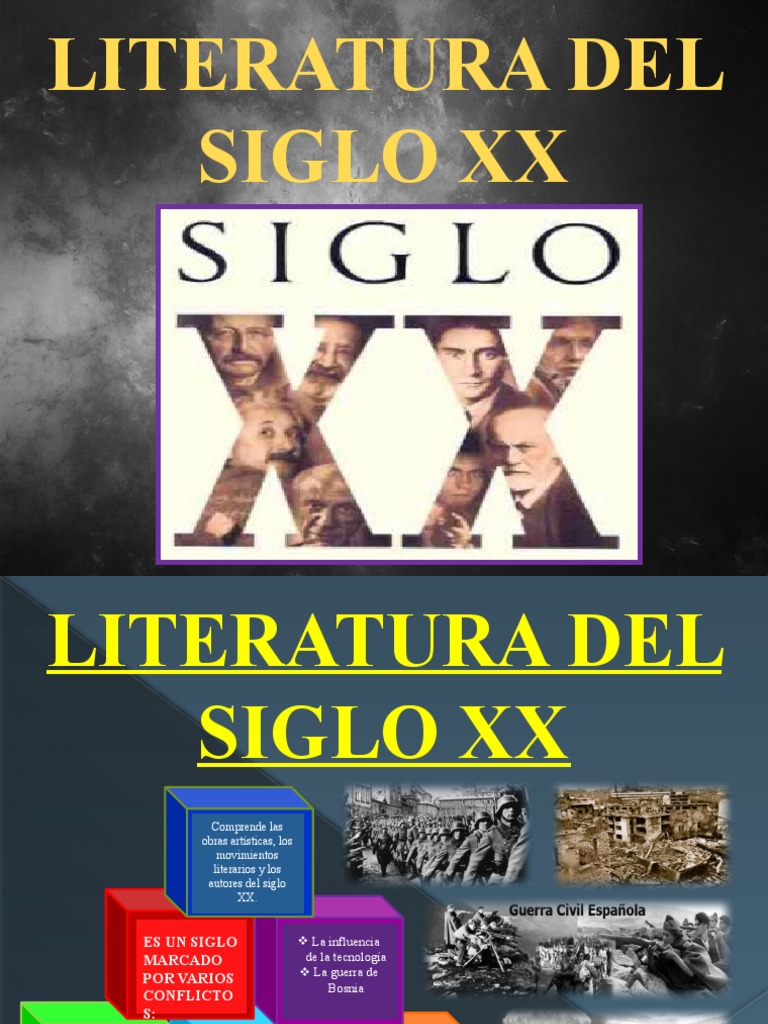 La Literatura Del Siglo XX | PDF | Vanguardia | Las artes