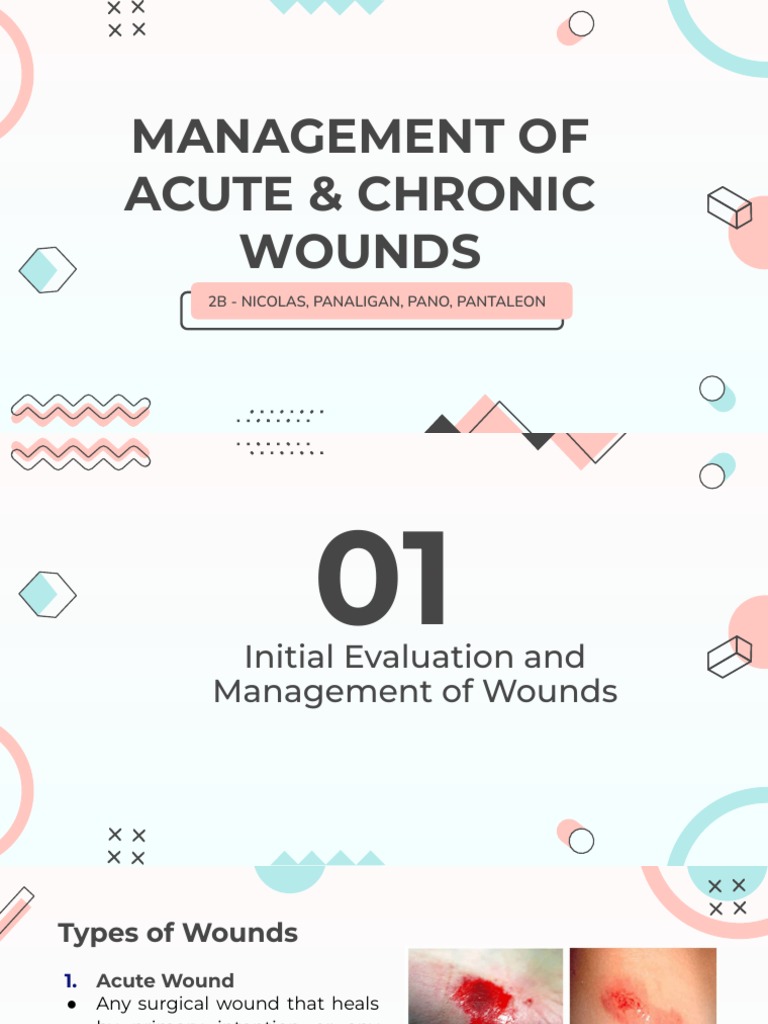 Acute and Chronic Wound Healing | PDF | Wound Healing | Extracellular ...