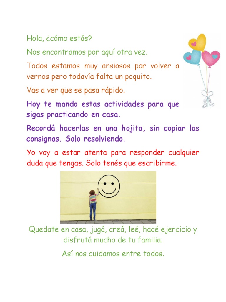 Actividades 3ro. | PDF