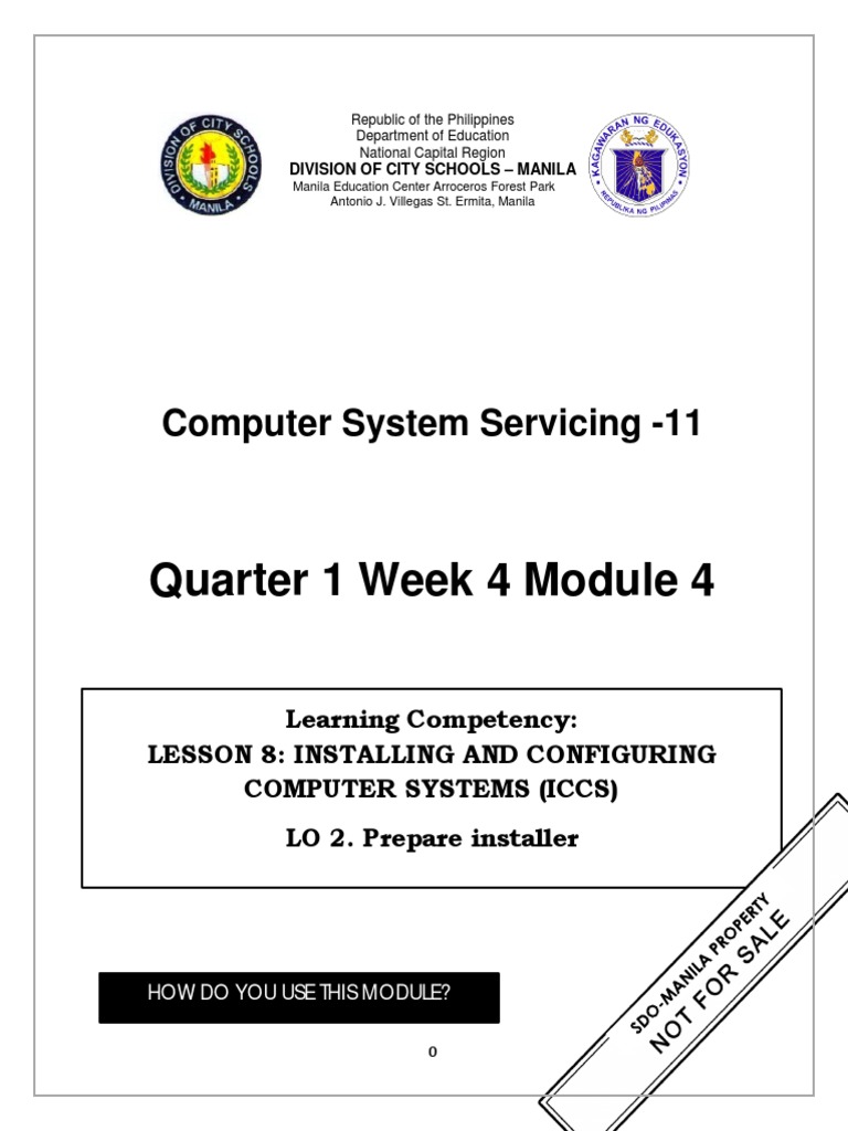 ICT-CSS 11_Q1_W4_Mod4 | PDF | Usb Flash Drive | Computer File
