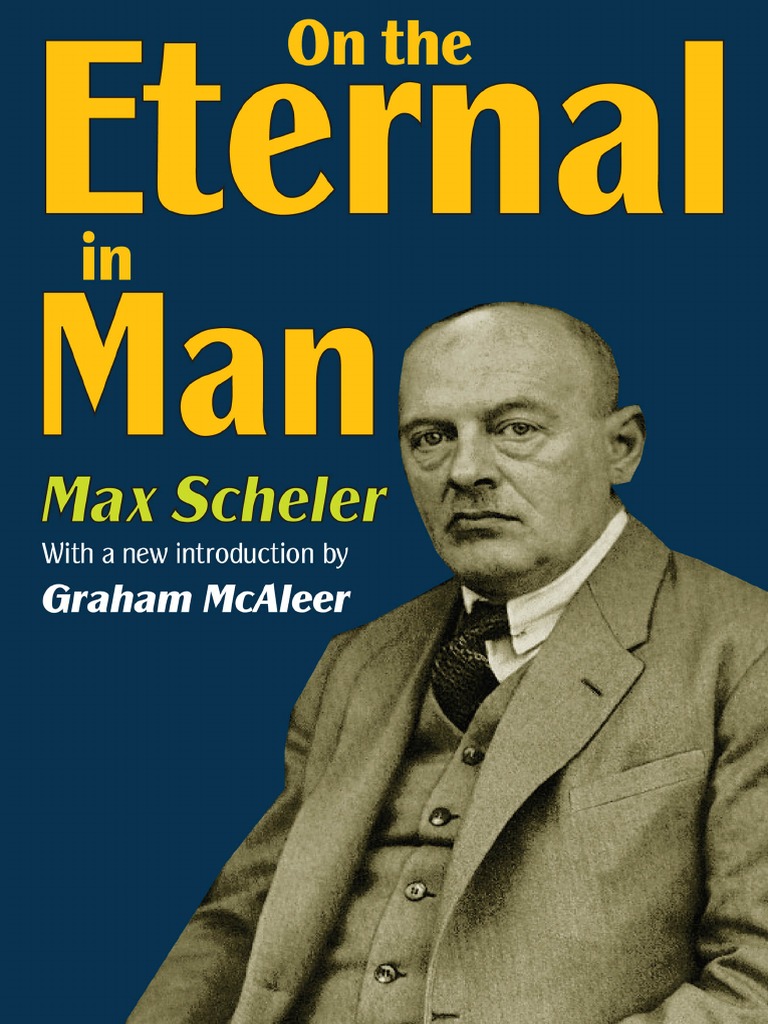 Max Scheler - On The Eternal in Man-Routledge (2009) | PDF ...