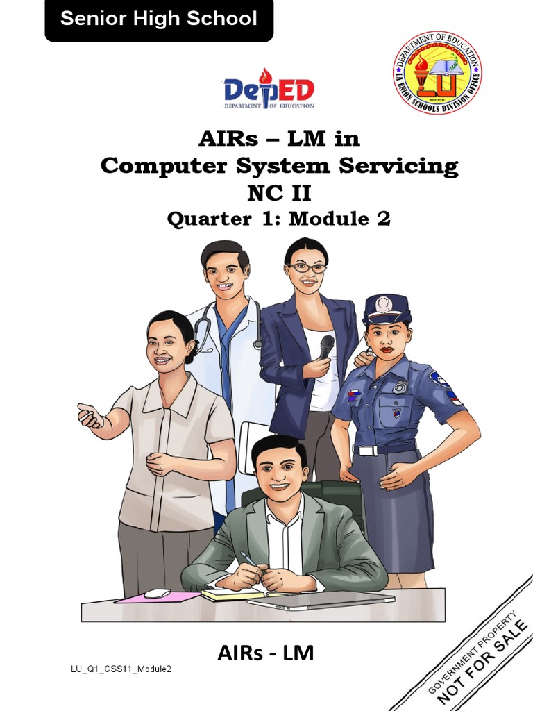Airs - LM in Computer System Servicing NC Ii: Quarter 1: Module 2 | PDF | Computer Network ...