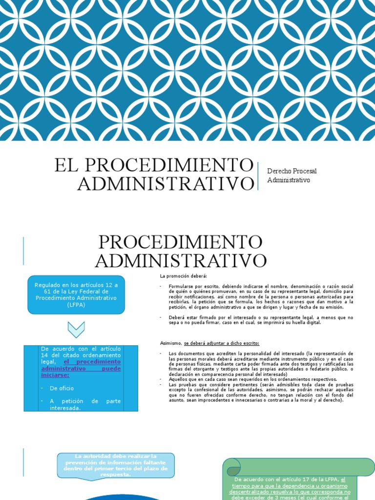 Procedimiento Administrativo según LFPA | PDF | Justicia | Crimen y ...