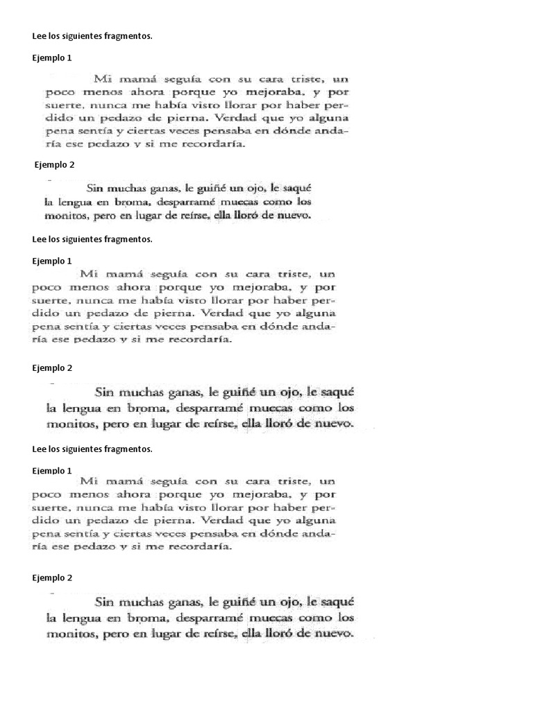 Actividades de Preterito para Quinto | PDF | Estudios de idiomas ...