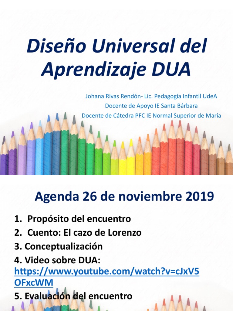 Diseño Universal del Aprendizaje | PDF | Informática