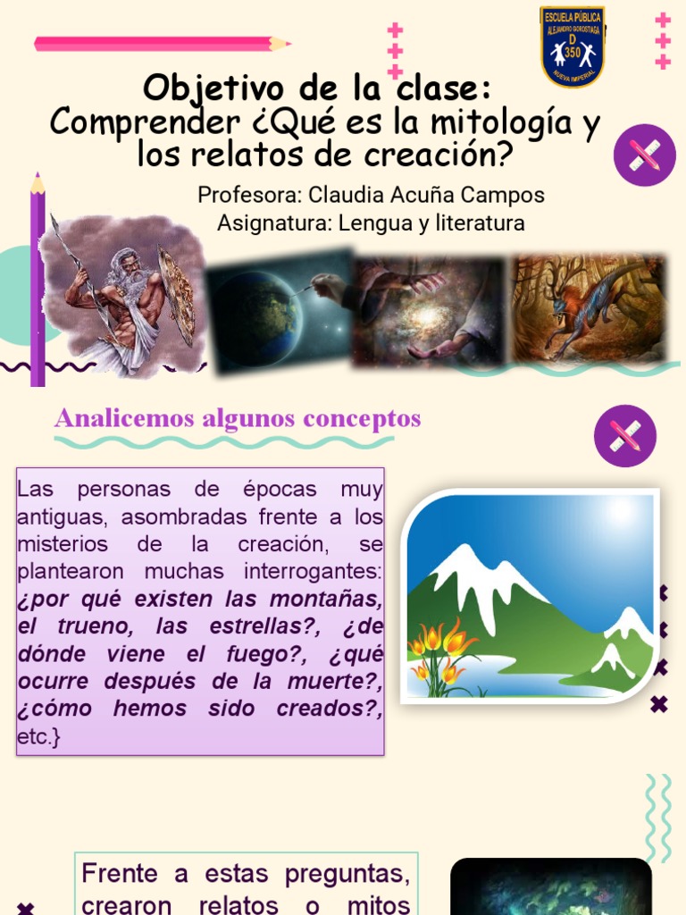 Mitología y Relatos de Creación | PDF | Creencia religiosa y doctrina