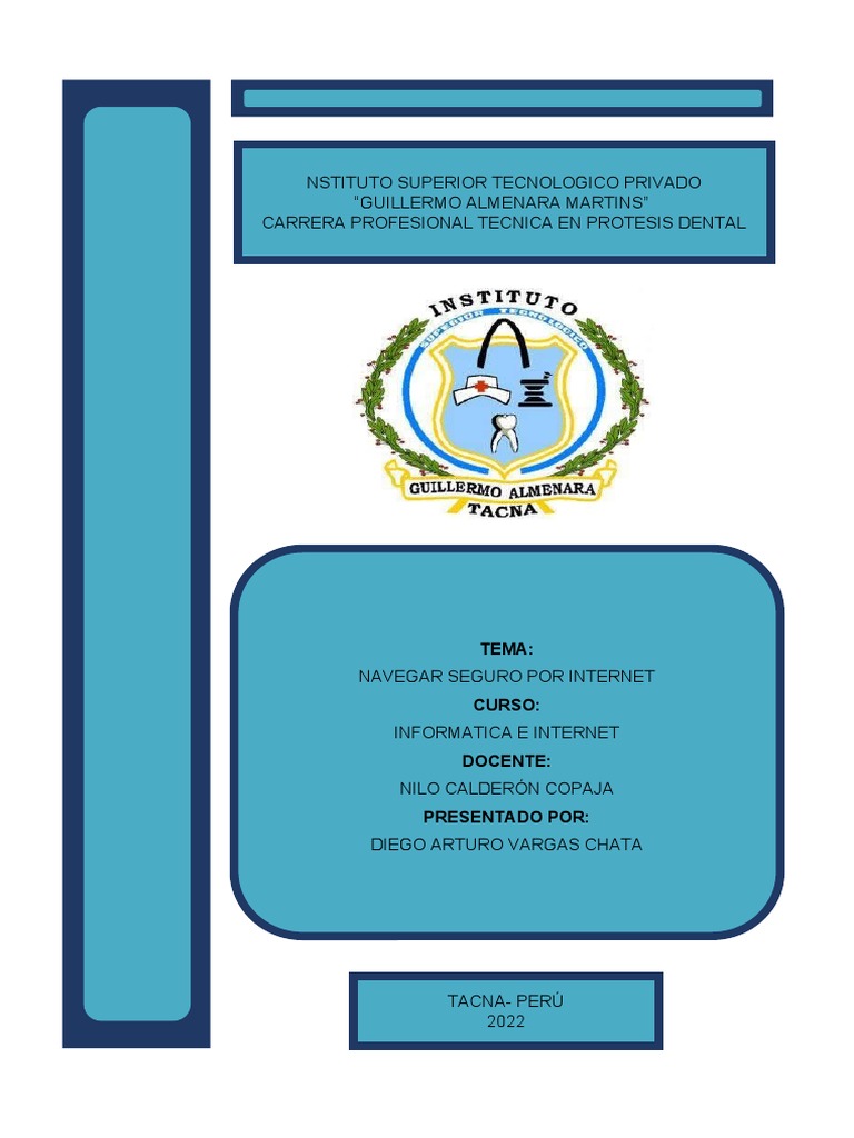 Tarea Navegar Seguro Por Internet | PDF | Internet | Cortafuegos ...