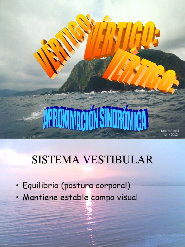 Vertigo Dfs | PDF | Vértigo | Sistema nervioso