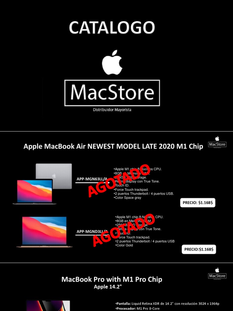 Catalogo Macstore Actualizado | PDF | Apple Inc. | Macintosh