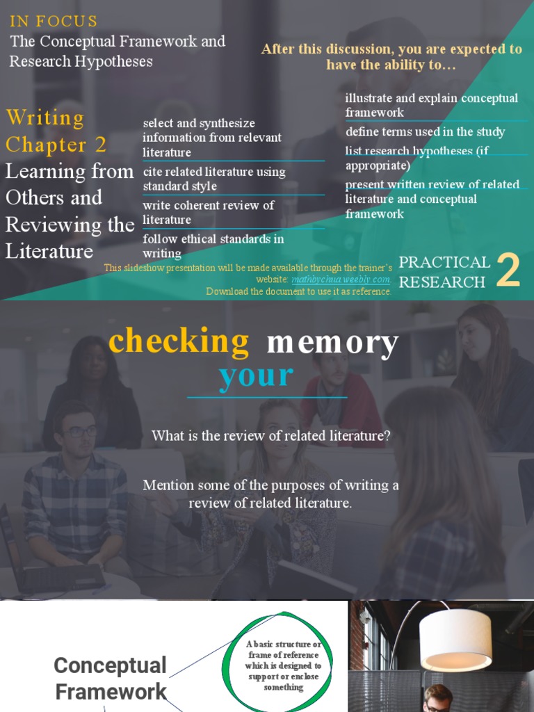 Literature Review and Conceptual Framework | PDF | Hypothesis ...