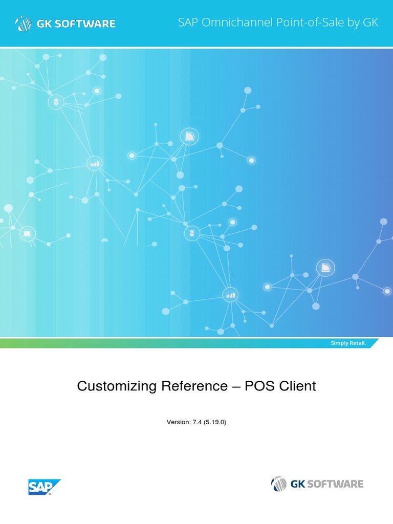 Customizing Reference - POS Client - 7.4 (5.19.0) - en | PDF | Point Of ...