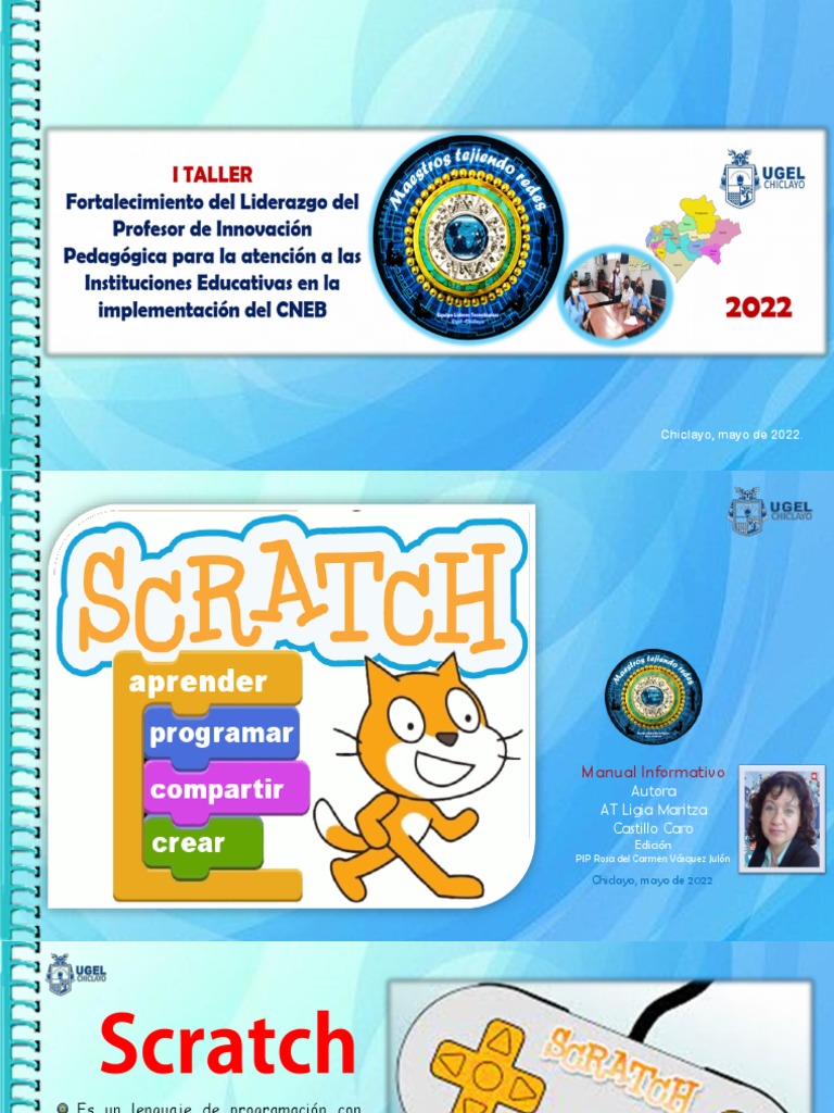 Scratch Taller Ugel | PDF | Scratch (lenguaje de programación) | Informática