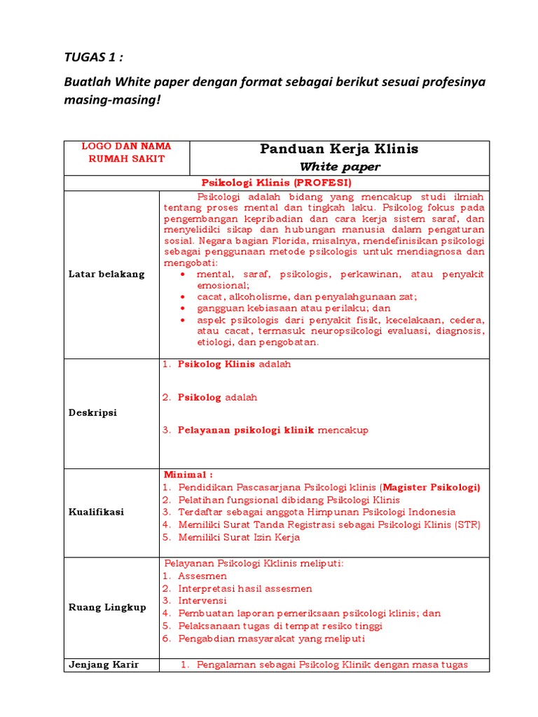 Contoh Whitepaper | PDF | Sains & Matematika