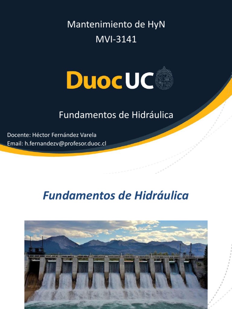 3.0 Fundamentos de Hidraulica P1 | PDF | Mecánica | Ingeniería mecánica