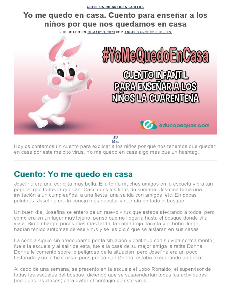 CUENTOS INFANTILES CORTOS | PDF