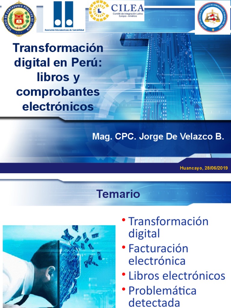 Transformacion Digital en Peru - Libros y Comprobantes Electronicos ...
